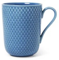 Porcelánový hrnek Rhombe Blue 330 ml Lyngby Porcelaen