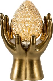 LED designová žárovka béžová - 9 cm / E27/4W