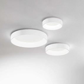 Ideal Lux Stropní LED svítidlo ZIGGY ⌀30cm Barva: Černá