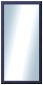 DANTIK - Zarámované zrcadlo - rozměr s rámem cca 50x100 cm z lišty LEDVINKA modrá (1444)