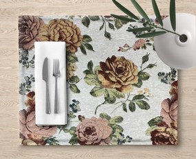 Ervi gobelínové prostírání na stůl růže gold cream