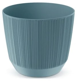 PROSPERPLAST Květináč - RYFO Průměr: 12,6 cm, Barva: modrá