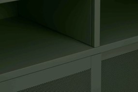 Designová skříňka Taiyanna 180 cm olivovo-zelená
