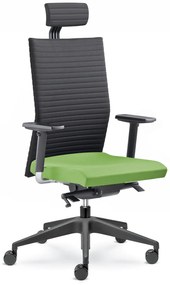 LD seating Element 430-SYS - Kancelářská židle  - černá/zelená