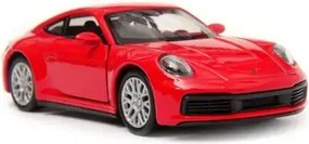 Welly Porsche 911 Carrera 4S 1:34 červená