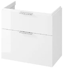 Cersanit City - Umyvadlová skříňka, 72x79x45 cm, 2 zásuvky, bílá S584-018-DSM