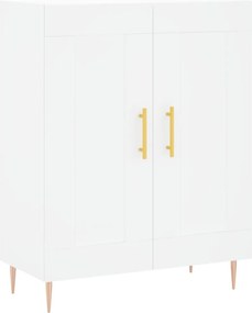 Skříň highboard bílá 69,5 x 34 x 180 cm kompozitní dřevo 3195779