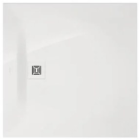 Duravit Sustano - Sprchová vanička, 1000x1000 mm, DuraSolid, lesklá bílá 720275730000000