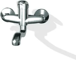 Novaservis Metalia 55 Dřezová umyvadlová baterie 150 mm, chrom, 55070,0