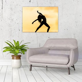 Skleněný obraz tanečnice (70x50 cm)