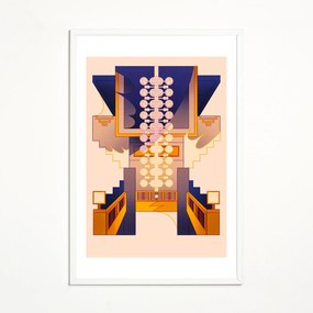 Marek Kulhavý | Mára Čmára Marek Kulhavý | Ostrava 2 Rám: Černý, Velikost: 30 x 20 cm