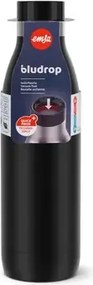 Emsa Bludrop Color 0,7 l černá / Termoláhev / Nerezová ocel
