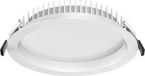 Vestavné LED svítidlo PROLUMIA Pro-Logic 200 Ø228x53mm pro výřez Ø 200-210mm 25W IP54 bílá 3000/3500/4000K nastavitelný výkon 421741 41