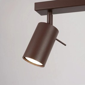 Sollux Lighting Stropní svítidlo RING 6L hnědé