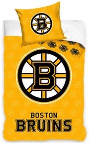 Hokejové povlečení nhl boston bruins shields velikost: 135x200 + 80x80 cm