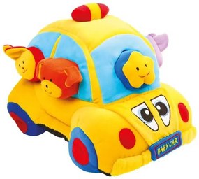 small foot Textilní auto se zasunovacími tvary