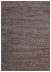 Lalee Kusový koberec Softtouch 700 Light Brown Rozměr koberce: 80 x 150 cm