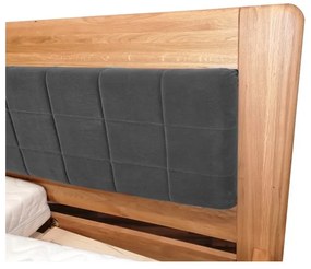 HP-Nábytek Dubová postel DUBAI Supra - spárovka ROZMĚR: 180 x 200 cm