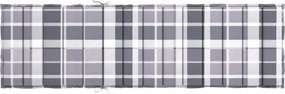 vidaXL Poduška na lehátko 200 x 60 x 3 cm oxfordská látka [314217] Barva: antracitová