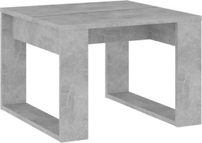 vidaXL Odkládací stolek 50 x 50 x 35 cm dřevotříska [808627] Barva: Betonová šedá