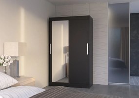 Skříň posuvná se zrcadlem BARIO 120