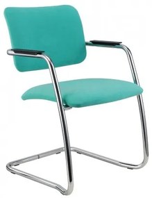 Konferenční židle EMPIRE 58 Cantilever čalouněná - nosnost 120 kg - výběr barevného provedení - 3D2911