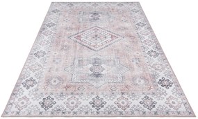 Hanse Home, Kusový koberec Asmar 104009 Old/Pink, 200x290, růžová, obývací pokoj