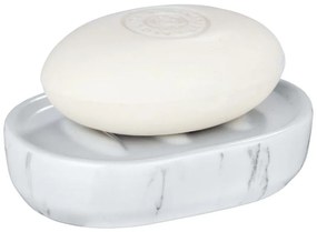 Keramická miska na mýdlo ADRADA, mramorový vzor, WENKO