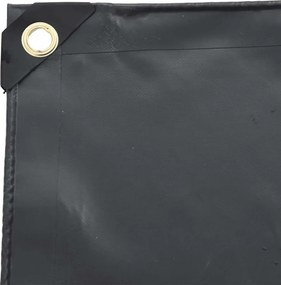 Plachta antracitová 2,5 x 4,5 m 650 g/m² 156102