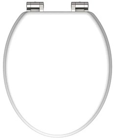 Eisl Sanitär WC prkénko MDF Soft Close White 80101