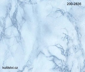 Samolepící folie d-c-fix imitace mramoru, Vario blau 2836, doprodej Varianta: šíře 90cm, balení 15m