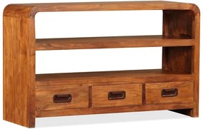 TV skříňka masivní akáciové dřevo 90 x 30 x 55 cm 244681