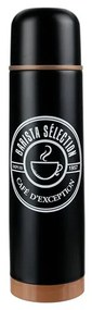 Dvouplášťová termoska černá Barista - 450ml