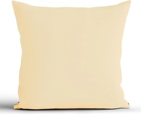 MK Lůžkoviny Bavlněný povlak na polštář Renforcé 40 × 40 cm - Taisa černá/zlatá
