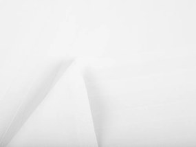 Biante Damaškový běhoun na stůl Atlas Gradl DM-011 Bílý - proužky 2 cm 45x120 cm