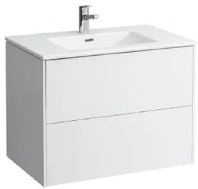 Laufen Pro S - Skříňka s umyvadlem, 800x610x500 mm, 2 zásuvky, matná bílá H8649612601041