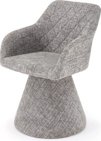 HALMAR K603 židle šedá