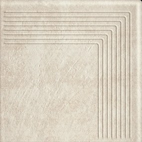 Ceramika Paradyz Dlažba Scandiano Beige Schod. Rohová 30x30 - 147160