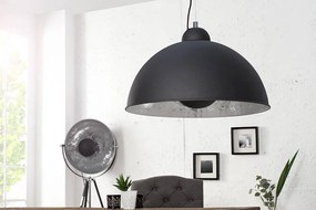 Lampa Atelier černo-stříbrná