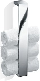 Tyč - držák na ručníky Brick vertikální 40 cm chromová