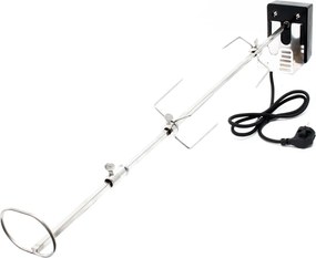 Grilovací rožeň Wiltec – 82 cm, 230 V (62065)