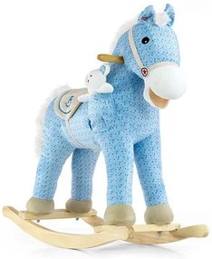 Houpací koník s melodií Milly Mally Pony modrý Barva: modrá