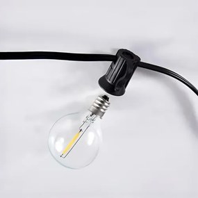 Solight LED venkovní řetěz s žárovkami 25 žárovek 15m+5m 750lm teplá bílá WO794-1