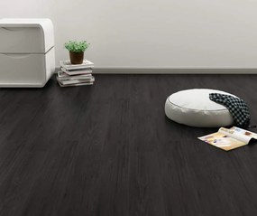 vidaXL Samolepící podlahová prkna 4,46 m² 3 mm PVC [143876] Barva: antracitová