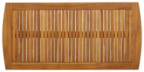 Konferenční stolek 102 x 50 x 43 cm masivní akáciové dřevo - Default Title