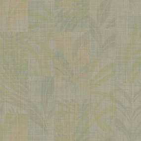 Luxusní zelená vliesová tapeta s listy,  Z18920, Trussardi 7, Zambaiti Parati