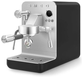 Smeg Ruční pákový kávovar Minipro espresso EMC02, černá EMC02BLMEU