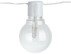 Eglo 900238 - LED Venkovní dekorační řetěz PARTAJ 16xLED/0,064W/24V IP44 bílá