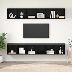 Sestava TV skříněk 4 ks Černý dub Kompozitní dřevo 3393535