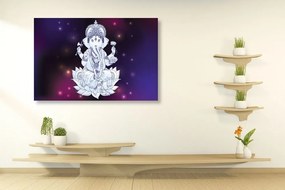 Obraz budhistický Ganéša - 120x80 cm